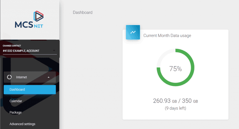 My Account Administration | MCSnet
