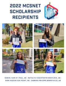 MCSnet 2022 Scholarship Recipients - MCSnet