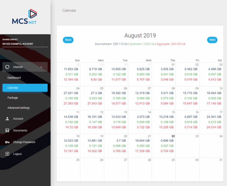 MCSnet My Account App - MCSnet