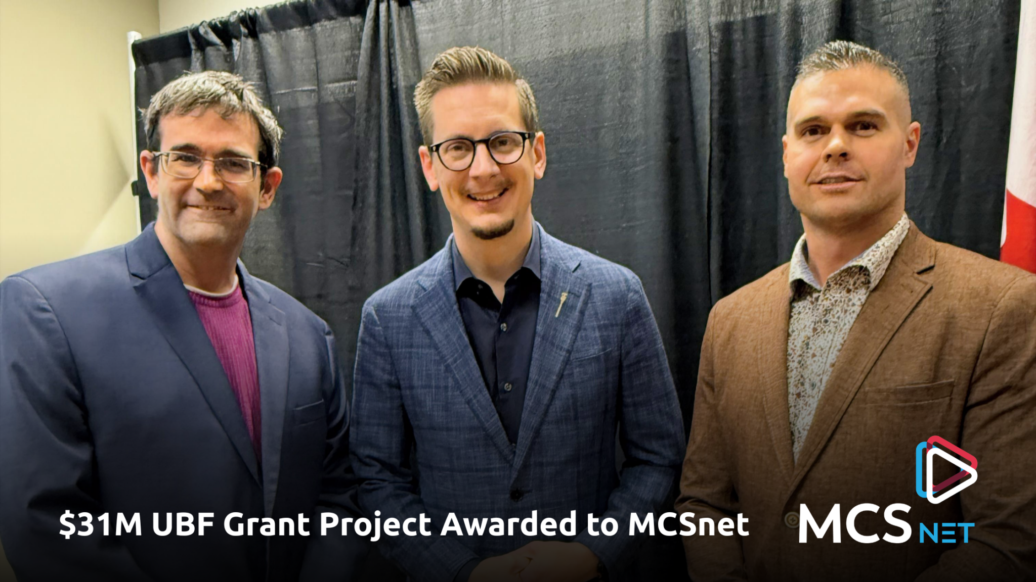MCSnet Receives UBF Funding for Over 30 Fiber Communities - MCSnet